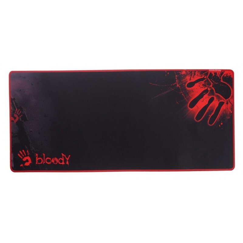 Коврик для мыши A4Tech "Bloody", B-087S, черный, рисунок, 750х300х2 мм (482455)