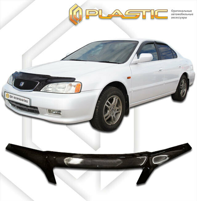 Дефлектор капота Honda Saber VA4, VA5 1999-2001 Classic черный exclusive