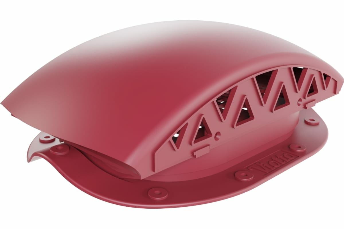Viotto Черепаха подкровельный вентилятор для металлочерепицы цвет RAL 3005 Красное вино