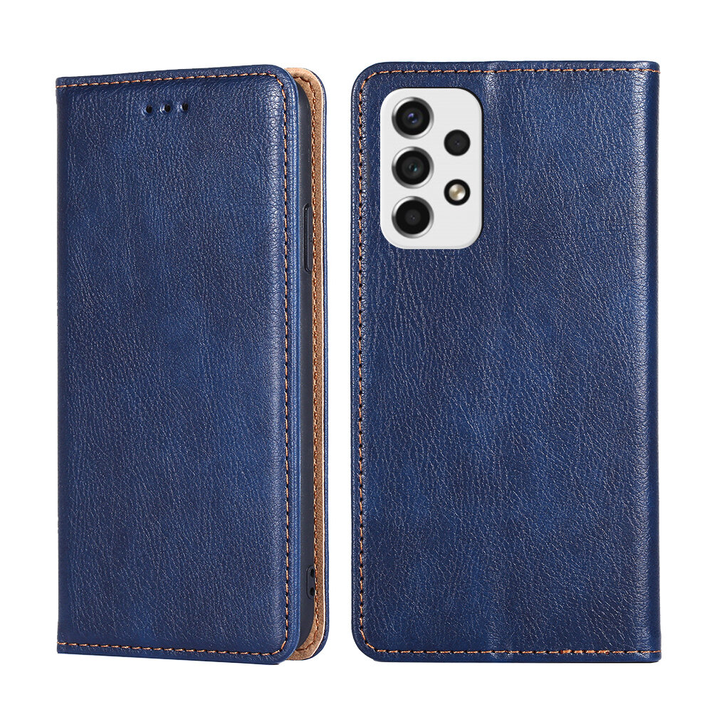 Чехол-книжка MyPads для Samsung Galaxy A53 5G / Самсунг А53 5G,(синий)