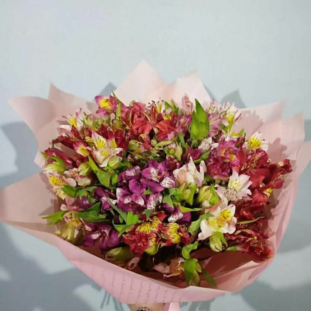 Букет альстромерий, 25 шт.