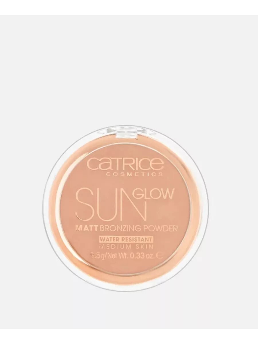 Пудра матирующая с эффектом загара CATRICE SUN GLOW MATT 030