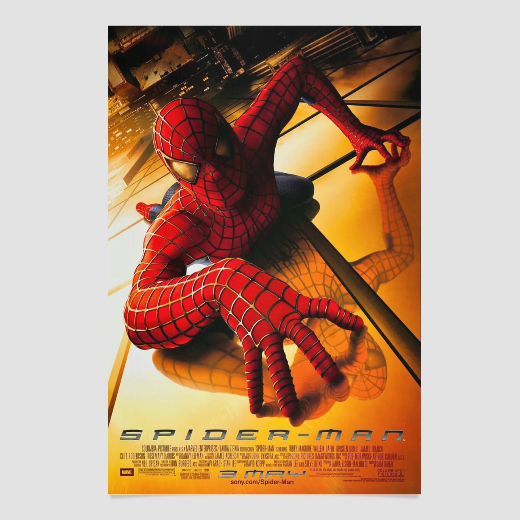 Постер (плакат) по фильму Человек-паук - 40x60 см. - от Poster4me