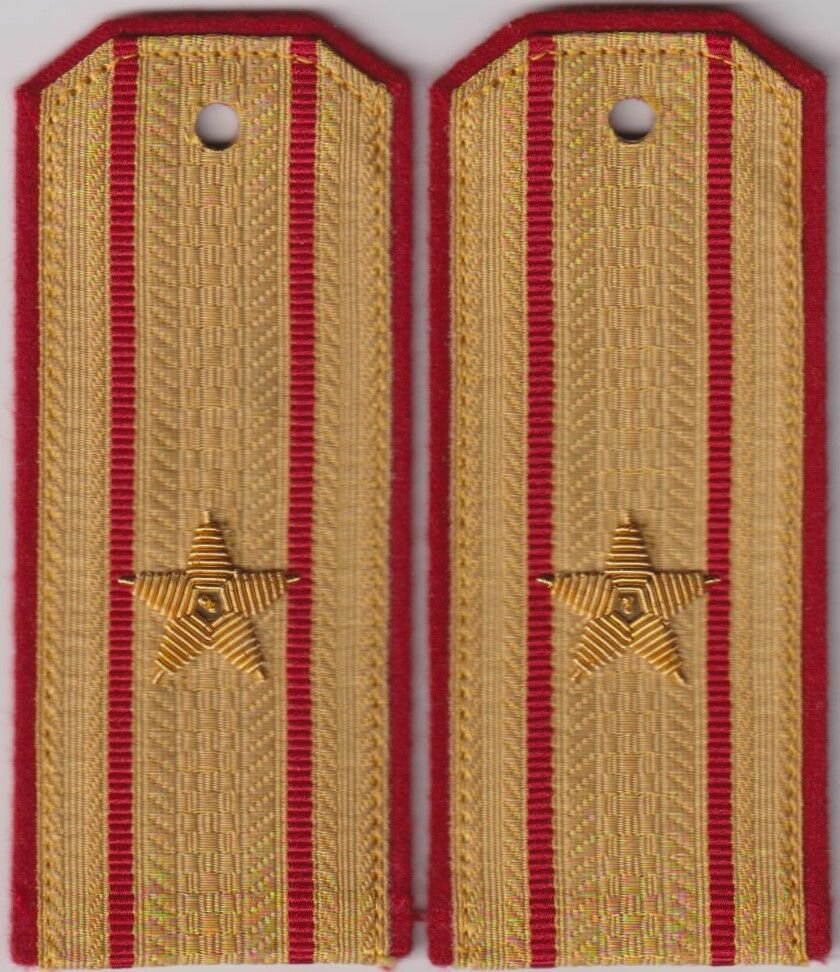 Погоны следственного комитета (парадные) , майор (12 см, женские)