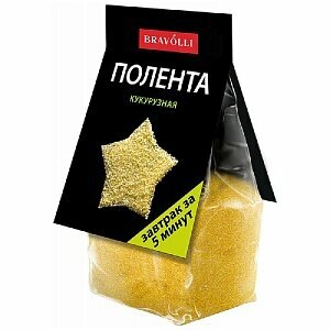 Полента BRAVOLLI кукурузная 300г