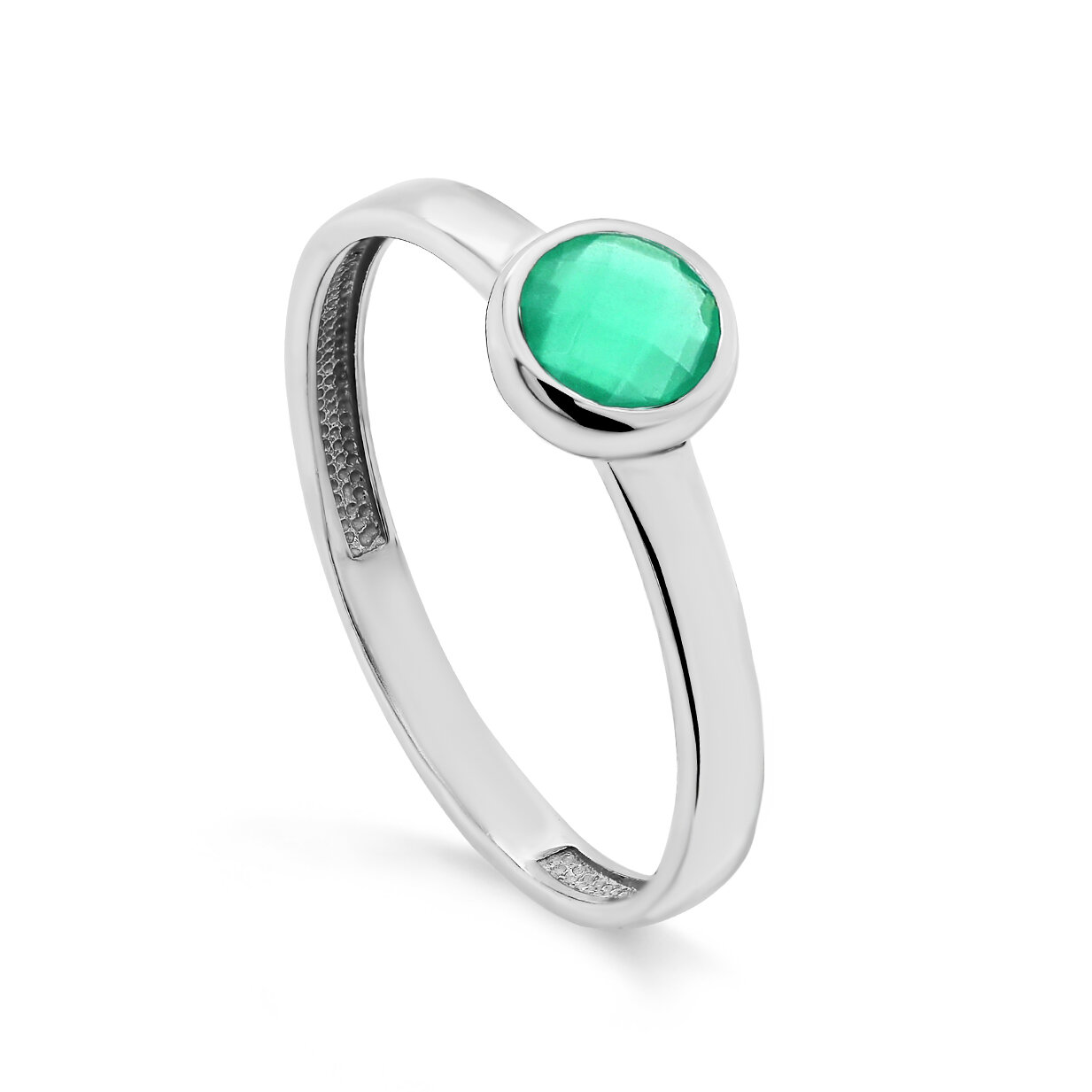 Кольцо, серебро, 925 проба, алпанит