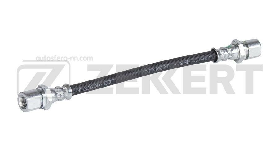 ZEKKERT BS9024 Шланг тормозной задний Opel Astra F 91 - Corsa A B 84- Vectra A B 88- Kadett E 84- Omega A B 8