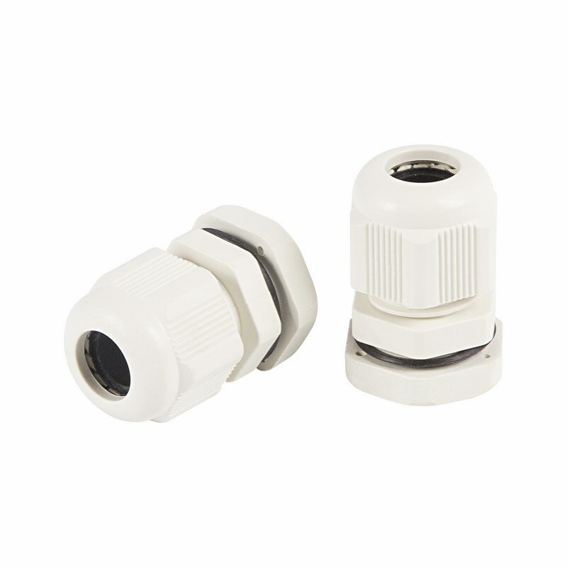 Кабельный ввод серого цвета PG13,5 6-12мм (20шт)