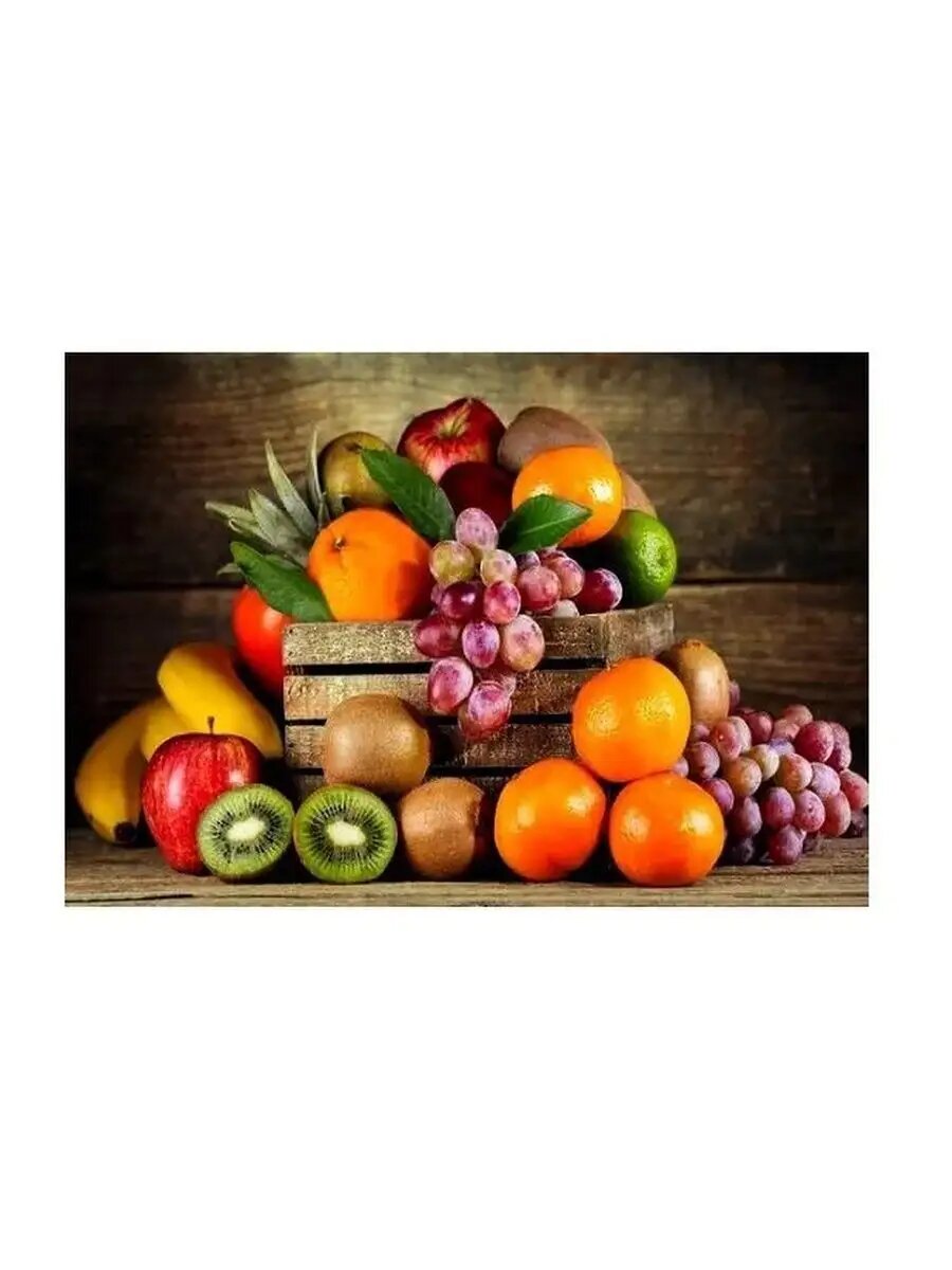 Алмазная мозаика "Фрукты"