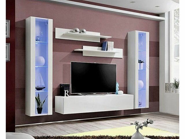 Гостиная Лана 2.5 белый