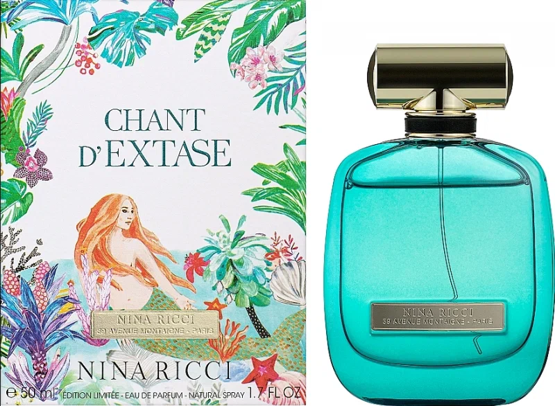 Nina Ricci женская парфюмерная вода Chant D'extase Limited Edition, Франция, 50 мл