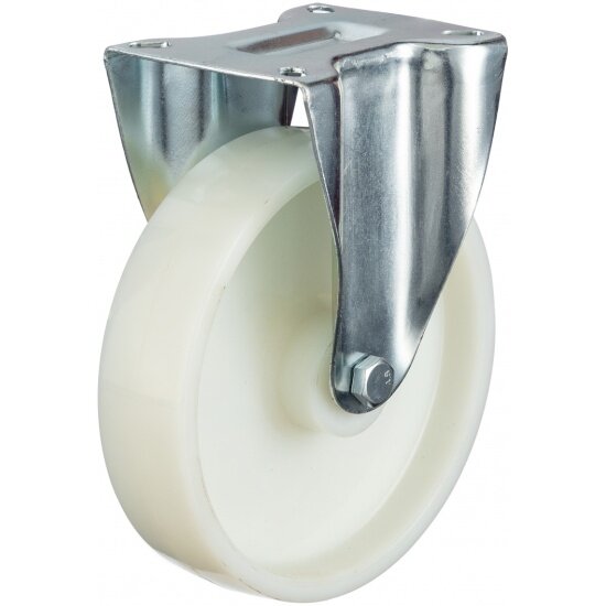 Колесо неповоротное Стелла-техник N48200PNYF неповоротное, d=200мм, полиамид, подшипник скольжения, г/п=350кг