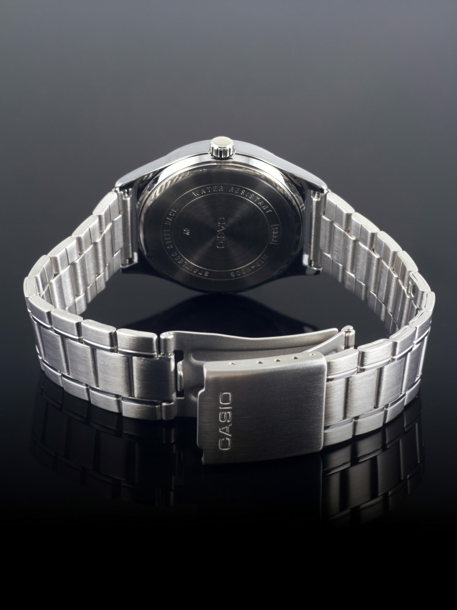 Наручные часы CASIO Collection, серебряный, черный — фото 1
