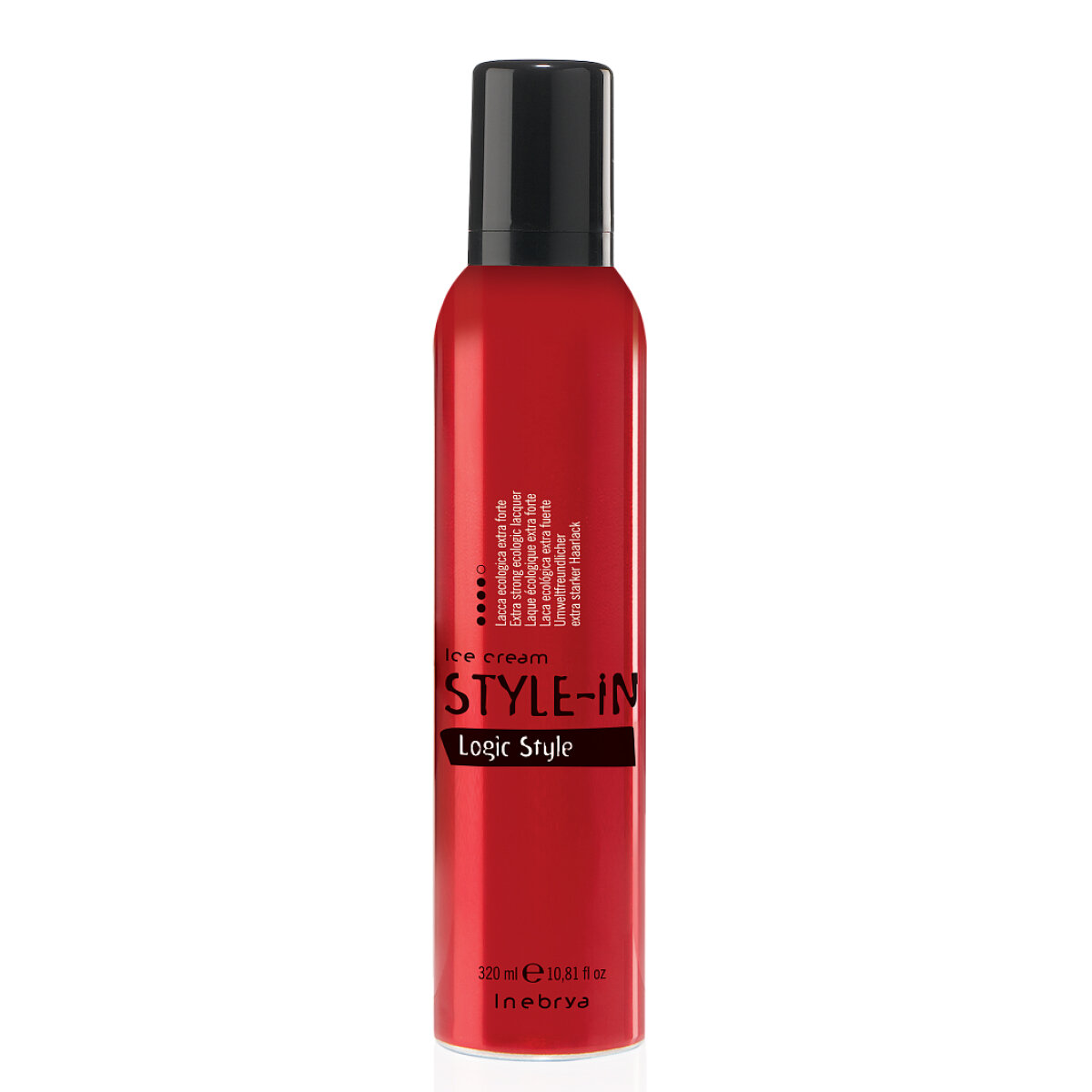Лак для волос профессиональный экстрасильной фиксации Inebrya Style-In Logic Style, 320 мл