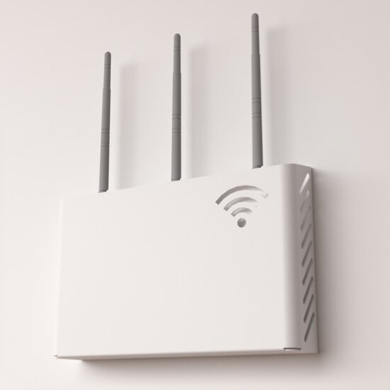 Держатель для роутера Embodiment настенный белый