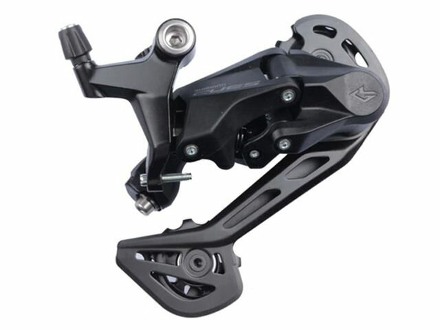 Переключатель задний Shimano CUES RD-U3020, SGS, 9ск, черный, на петух ARDU3020SGS-9