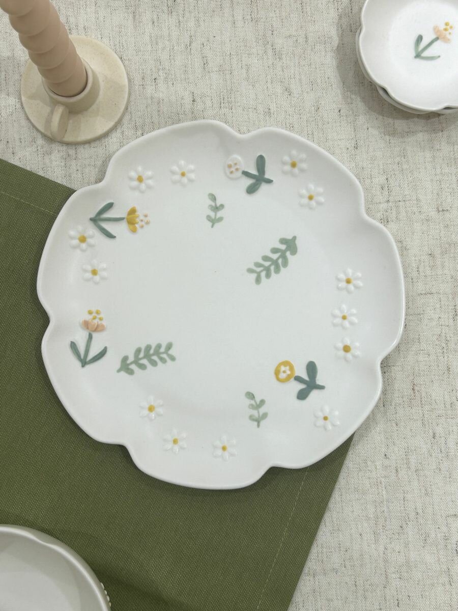 Тарелка Цветочная 21 см