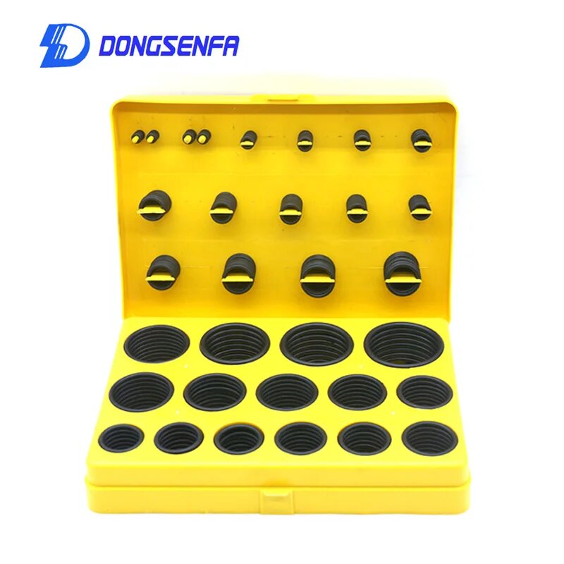 30-размерное нитриловое уплотнительное кольцо, уплотнительная шайба, комплект черных резиновых колец, уплотнительная прокладка, универсальная резиновая красная/синяя/желтая набор в ассортименте, коробка