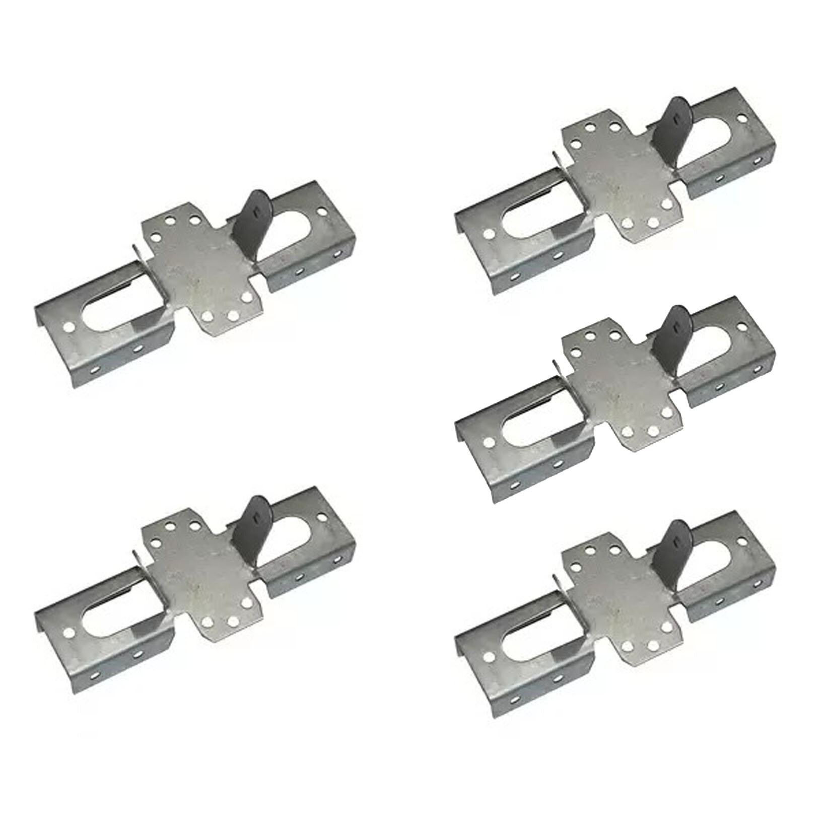 Кронштейн для столба заборного 50х50 мм оцинкованный (5 шт.)