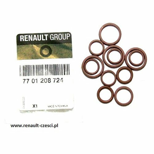 Кольца уплотнительные (К-Т) 12ШТ Renault 7701208724