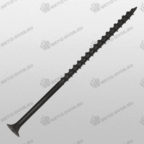 Саморез по дереву для ГКЛ 4,2x90, крупная резьба, оксидированный Уп (100 шт.)