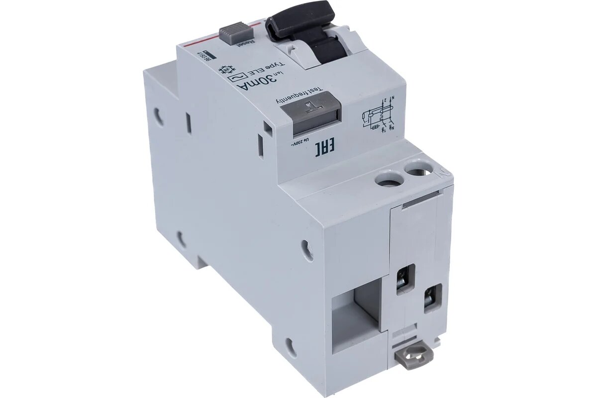 Legrand RX3 АВДТ 30мА 6А 1П+Н AC 419396