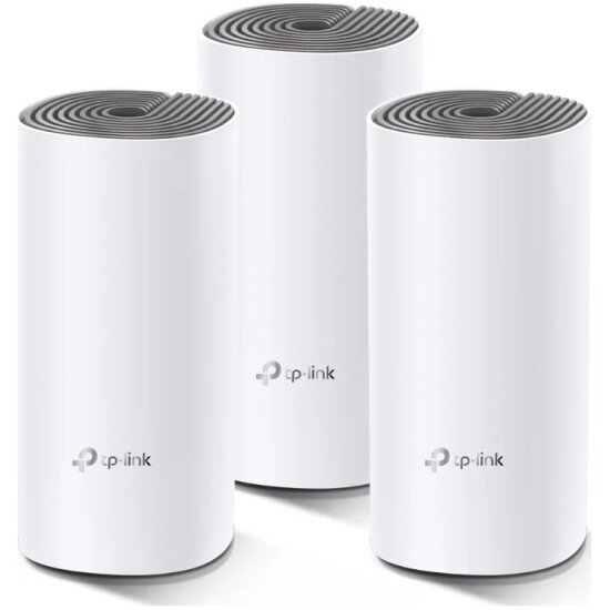 Домашняя Mesh Wi-Fi система Tp-link Deco E4 (3-PACK)
