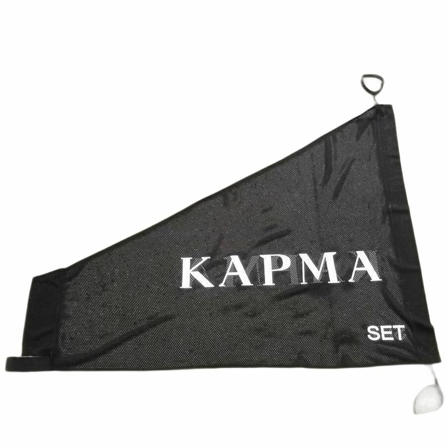 Флаг для постановки трассы KARMA (чёрный)