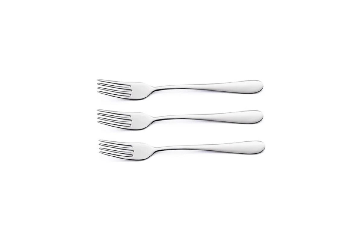 EME CHARME Вилка столовая из нержавеющей стали 7700, набор 3 шт для повседневного стола