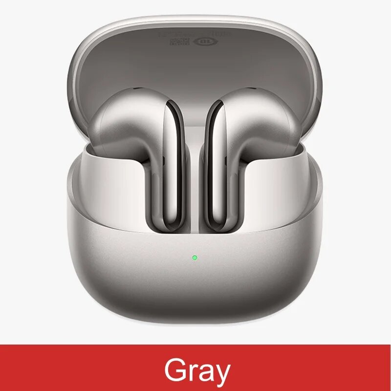Xiaomi Buds 5 Серые Bluetooth наушники, Global Version Gray