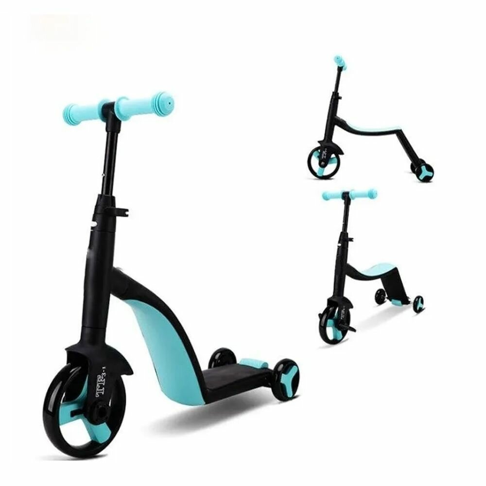 Детский беговел, самокат и велосипед три в одном Беговел Самокат велосипед Максимальная несущая способность 50 кг. Две регулировки передач -sz