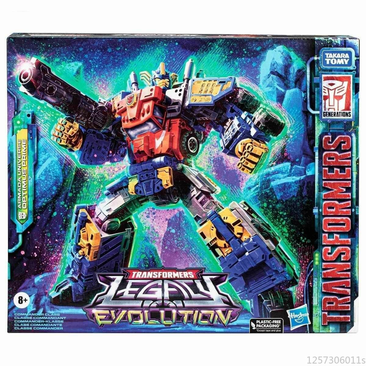 Игрушка Hasbro Трансформеры Legacy Evolution Командирский класс Вселенная Армады Оптимус Прайм 19см F6160