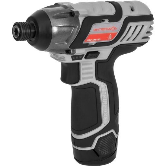Винтоверт Интерскол ШАУ-100/12Э ударный аккум. АПИ-Т (Li-ion, кейс, 2 аккум, 2,0 Ач, ЗУ)