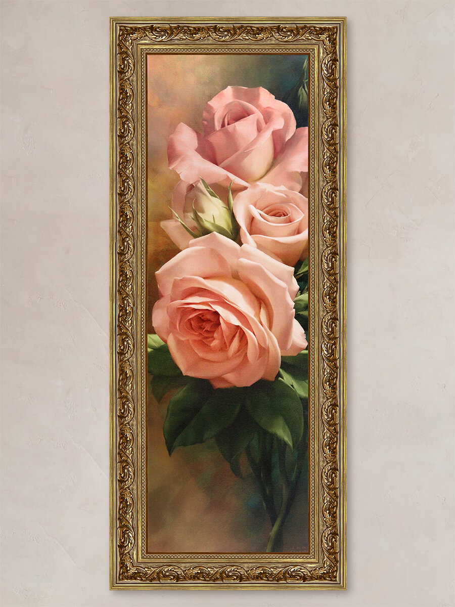 Картина на стену для интерьера Декарт настенный декор панно в раме багете в гостиную ванную детскую для офиса лофт пейзаж абстракция