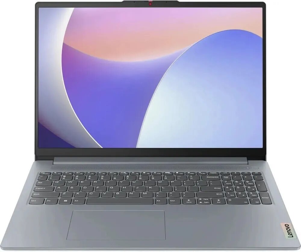 Ноутбук Lenovo IdeaPad Slim 3 16IRU8 16", Core i5-1335U, 8ГБ, SSD 256ГБ, Iris Xe Graphics, NoOS, 82X8004BRK, серебристый