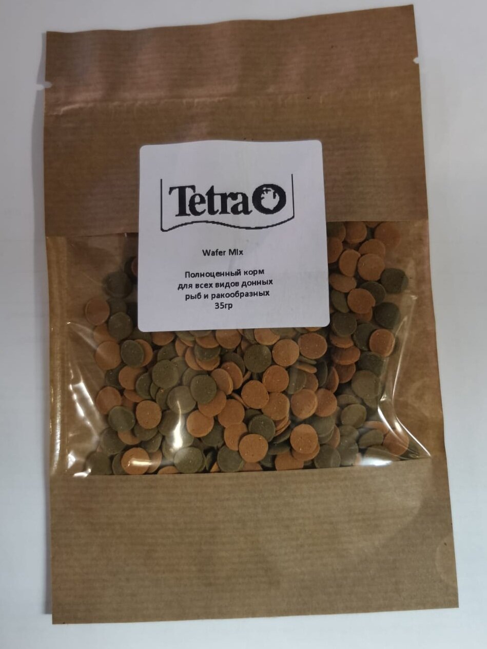 Корм для рыб Tetra Wafer Mix, донных рыб и ракообразных, 35г/73мл