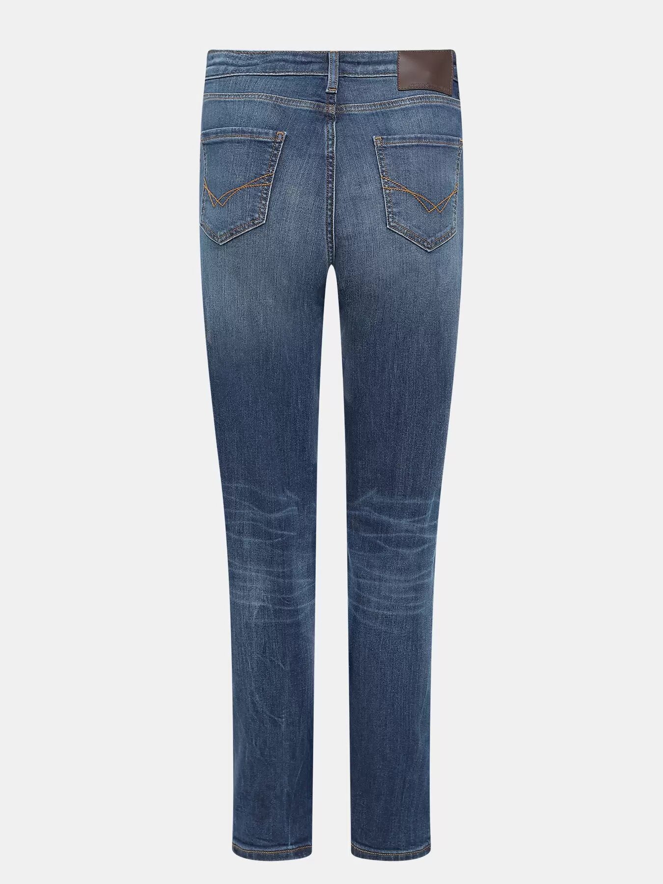 Джинсы бойфренды Alessandro Manzoni Jeans, размер 40, синий — фото 1
