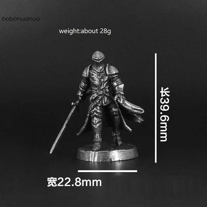 Миниатюрная фигурка рыцаря, цвет H, 39.6mm, 22.8mm, 28g