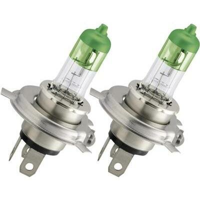 Лампа PHILIPS H4 12342 CVPG 12V 60/55W зеленая PHILIPS-12342CVPGS2
