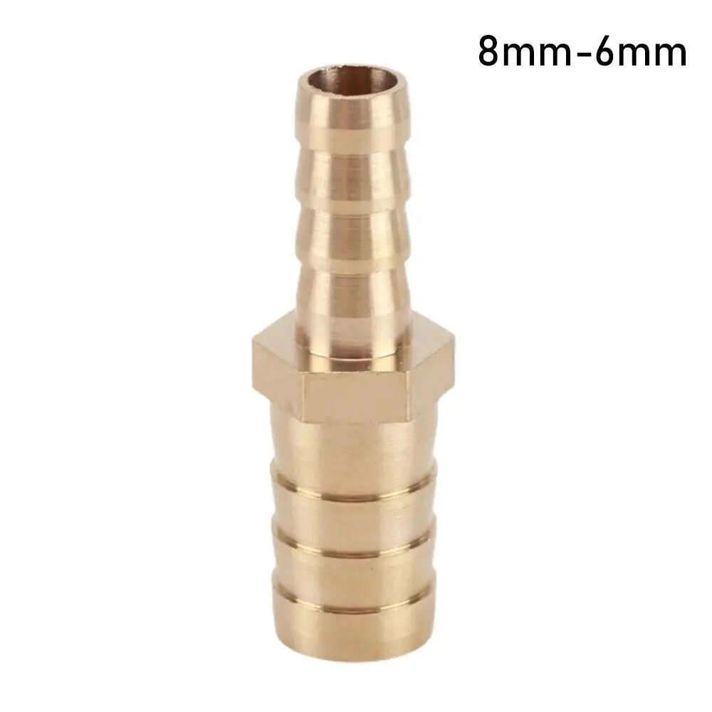 Латунный редукторный фитинг для шланга 8mm-6mm