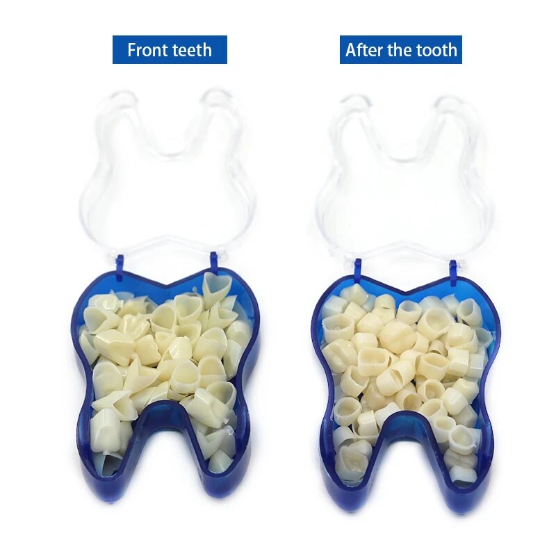 Временные коронки стоматологические SonrisaDent, 50 шт, One set of teeth