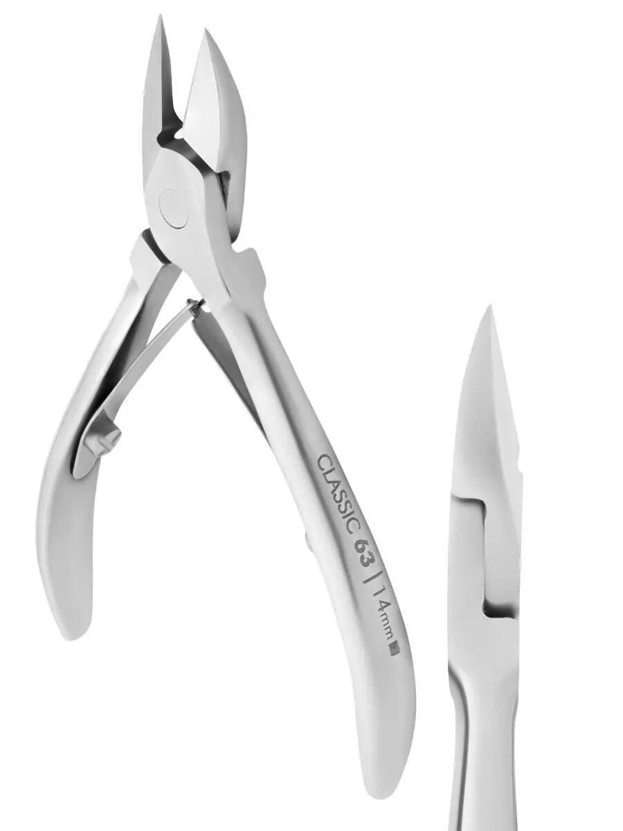 Кусачки для ногтей STALEKS Classic NC-63-14 Pro, длина режущей кромки 14мм