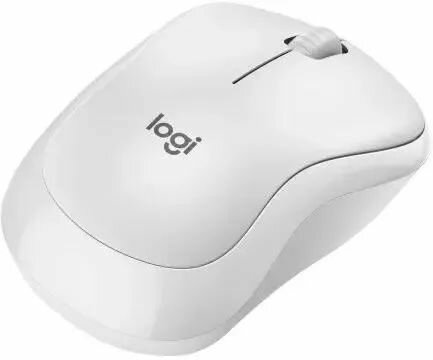 Мышь Logitech Wireless Mouse M240 SILENT - White — фото 1
