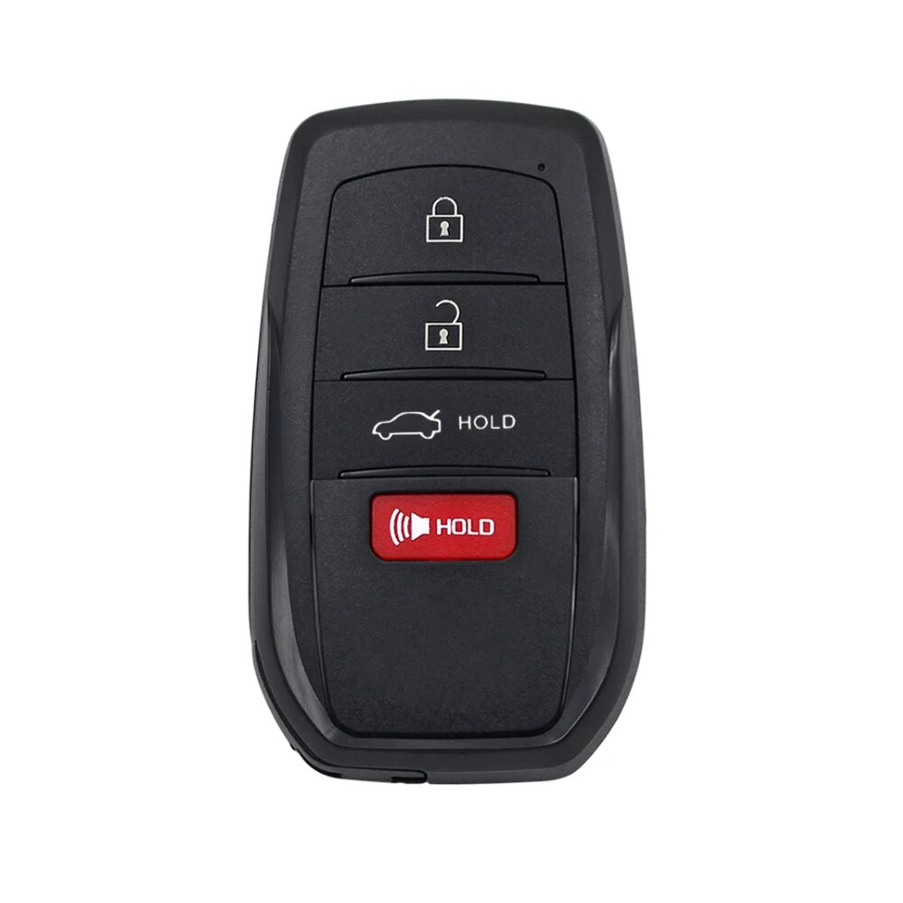 Корпус смарт-ключа-брелока Ecusells с 3/4/5/6 кнопками, необработанный, для as picture showing