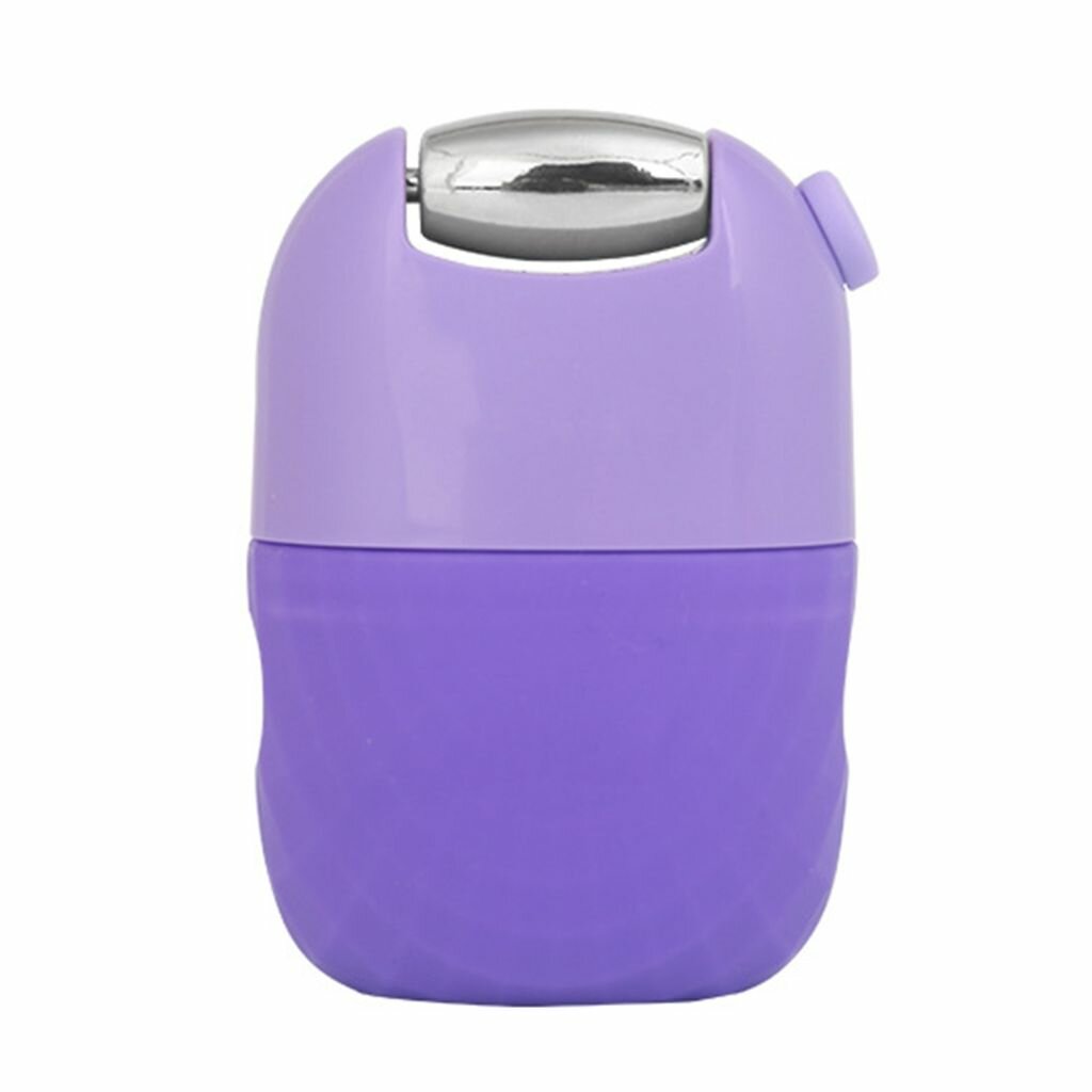 Сетка для массажа лица металлическим роликом со льдом-Фиолетовый