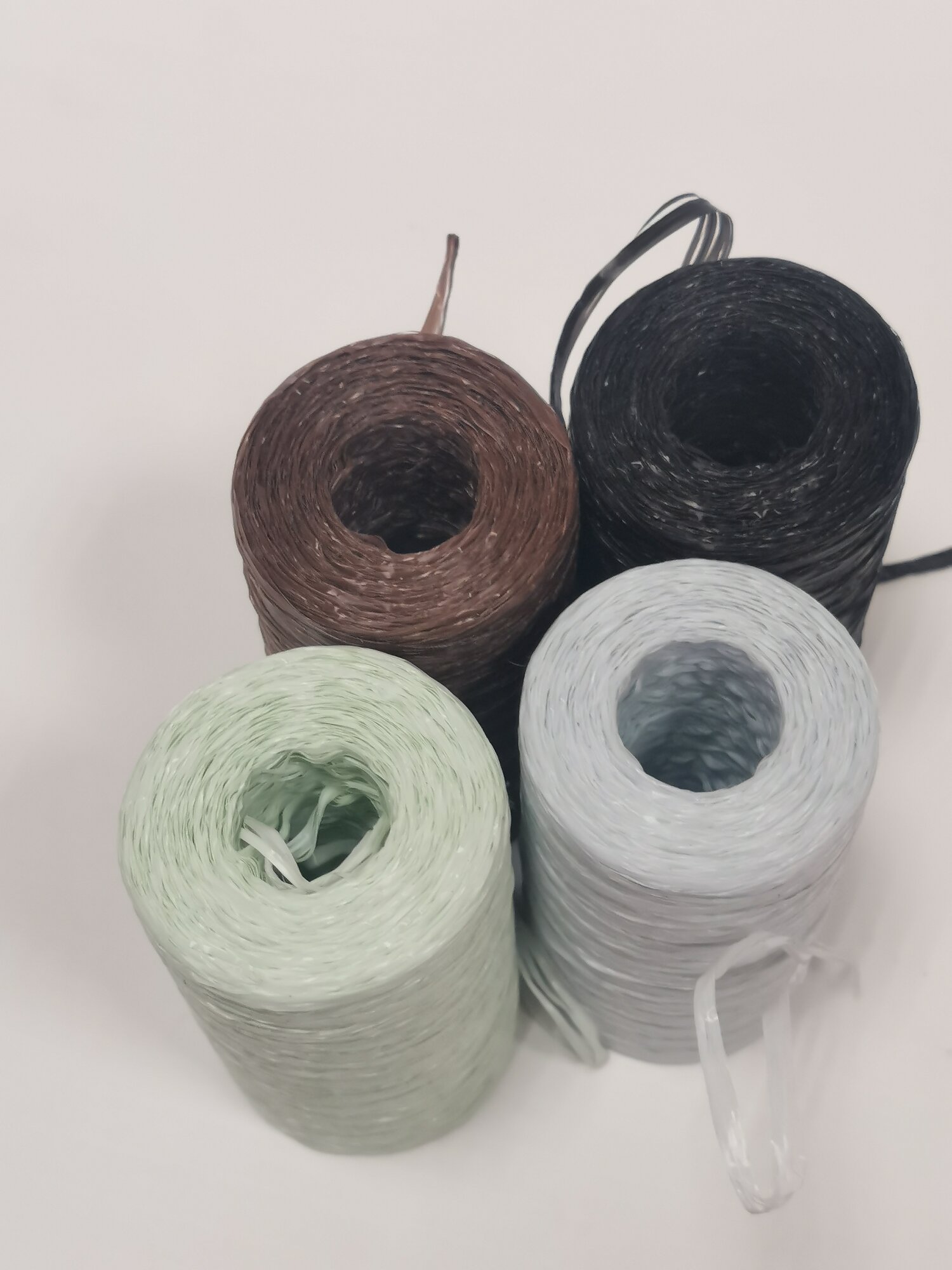 Флористическая лента (1600м.) для цветов, Аналог Полибаста, полипропиленовый шпагат для цветов (4 шт.)