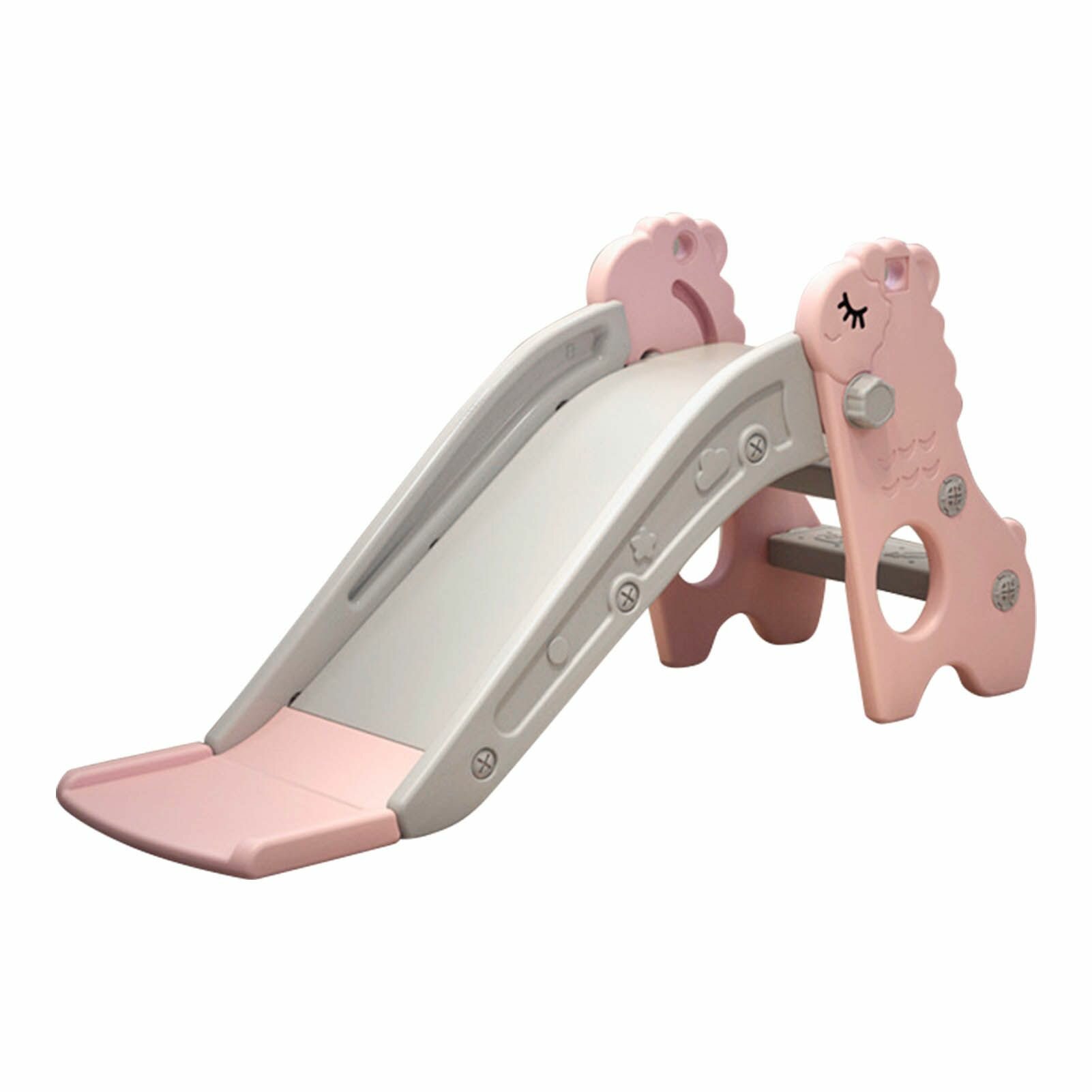 Детская внутренняя горка с двумя ступенями, складная, из пластика