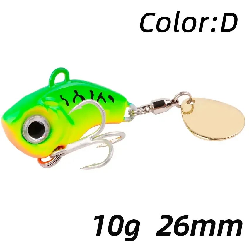 Виброспиннер 10г, Color: D