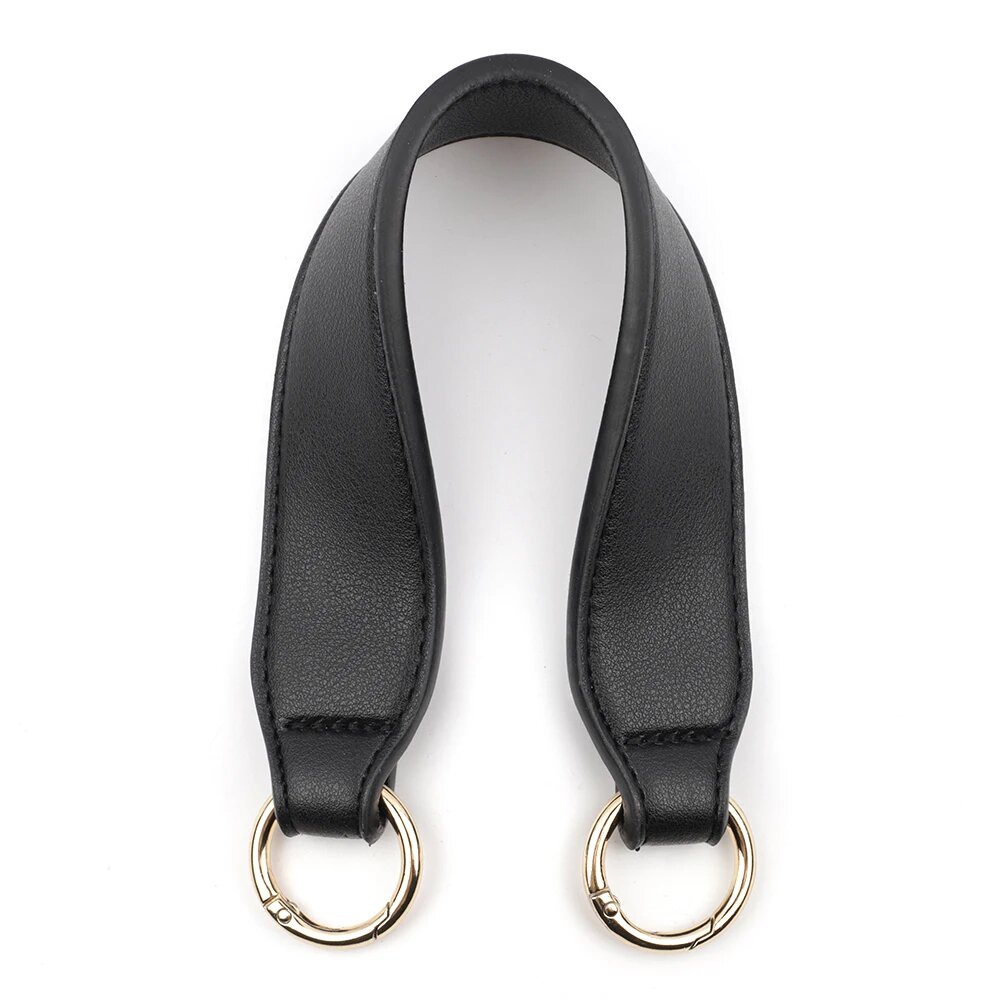 Высококачественный ремень для сумки из натуральной кожи, широкий ремень с ручкой, ремень, роскошный плечевой ремень «сделай сам», женские аксессуары для сумок Black