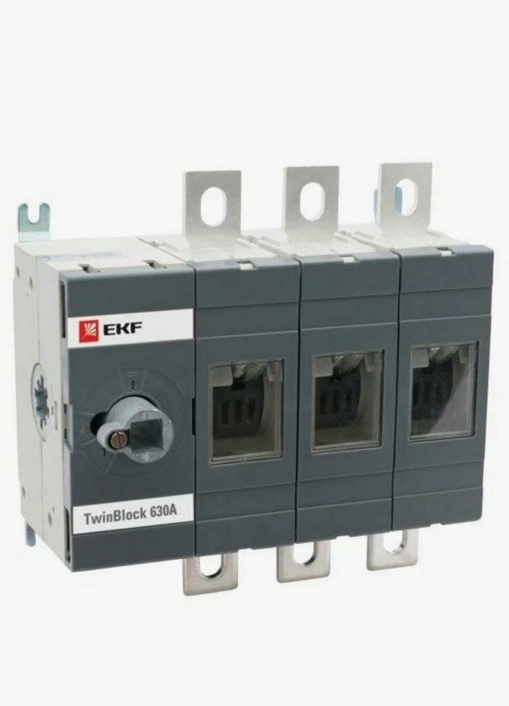 Рубильник 630А 3Р без рукоятки управления TwinBlock EKF